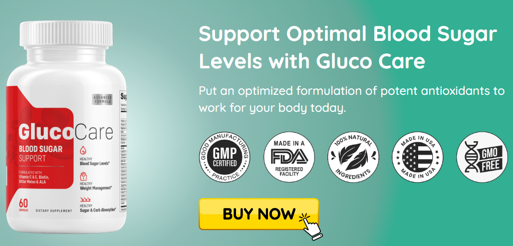 Glucocare- Support Optimal Blood Sugar Levels with Gluco Care! - Nutra ...